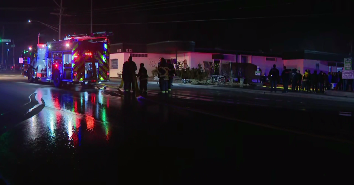 Fire rages in florist, decoration shop in north suburban Chicago - CBS ...