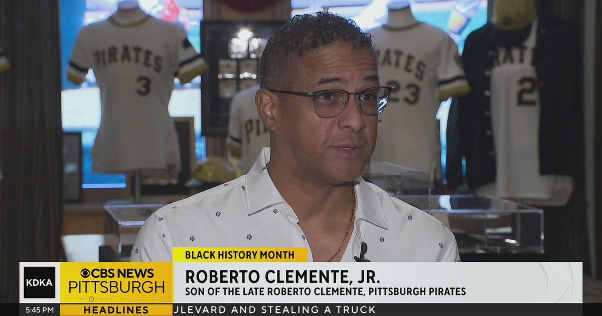 Roberto Clemente Jr. remembers his dad's legacy - CBS Pittsburgh