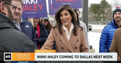 Republican candidate Nikki Haley coming to Dallas - CBS Texas