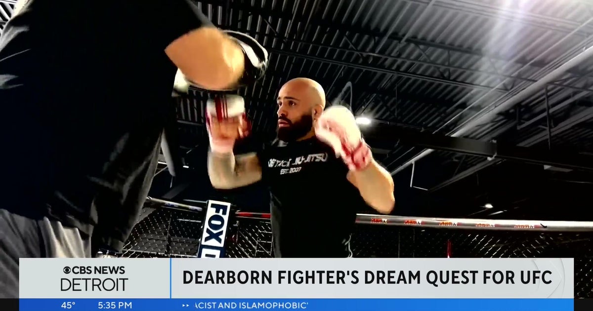 Undefeated Dearborn MMA fighter sets sights on making UFC - CBS Detroit