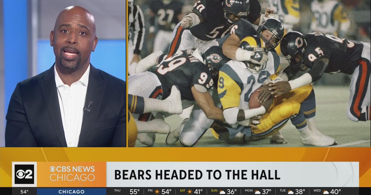 Sports Talk with Marshall Harris: 3 Bears headed to Hall of Fame - CBS ...