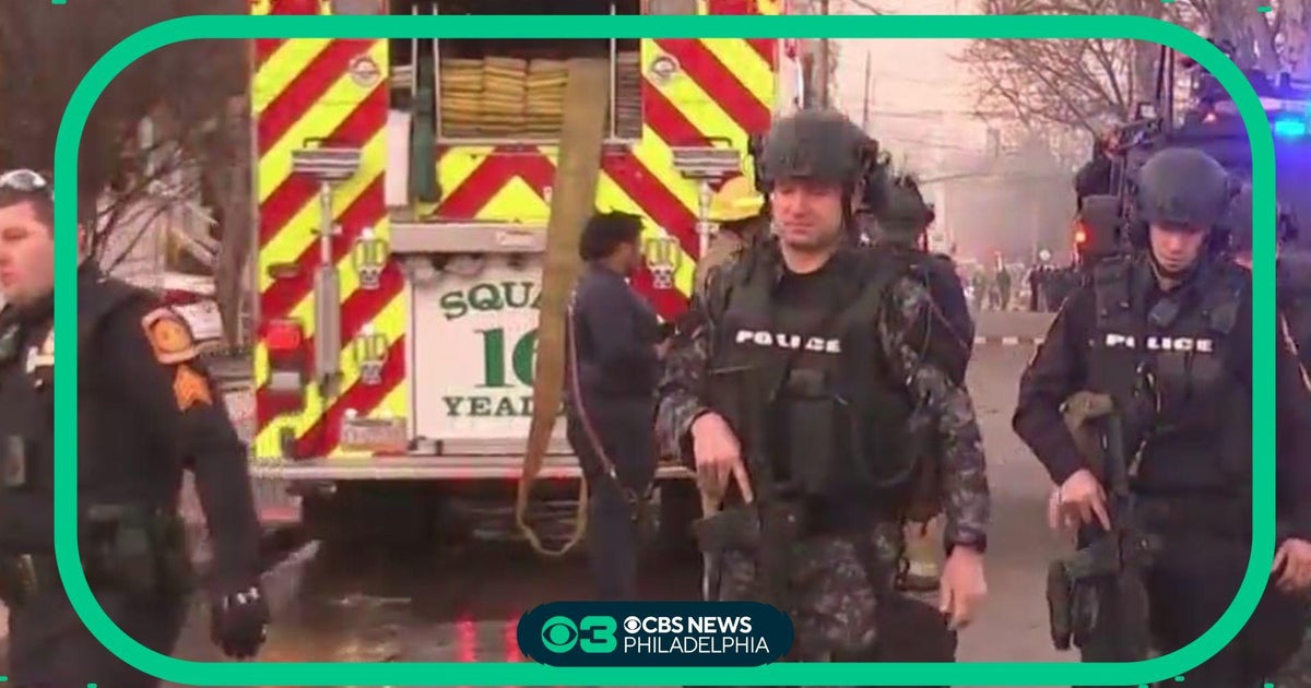 Several people unaccounted for after East Lansdowne fire; 2 officers ...