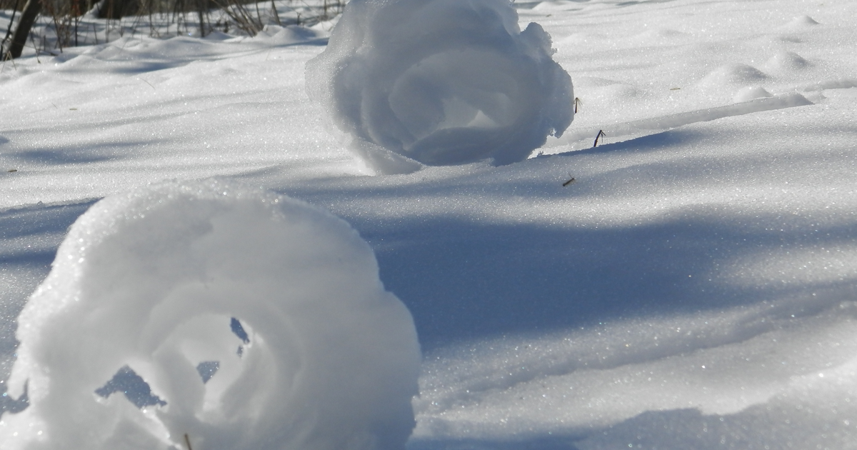 Hey Ray: Snow rollers - CBS Pittsburgh