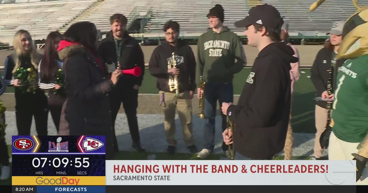 Sac State Band and Cheer Squad - Good Day Sacramento