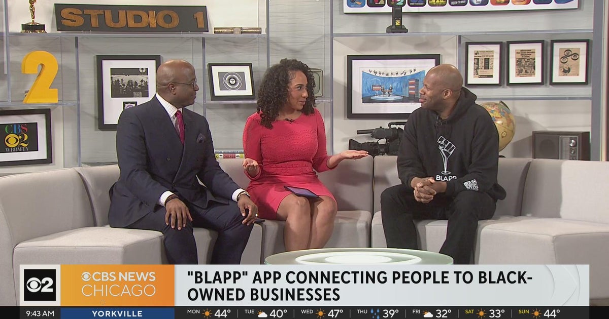 "BLAPP" app connecting people to Black-owned businesses - CBS Chicago