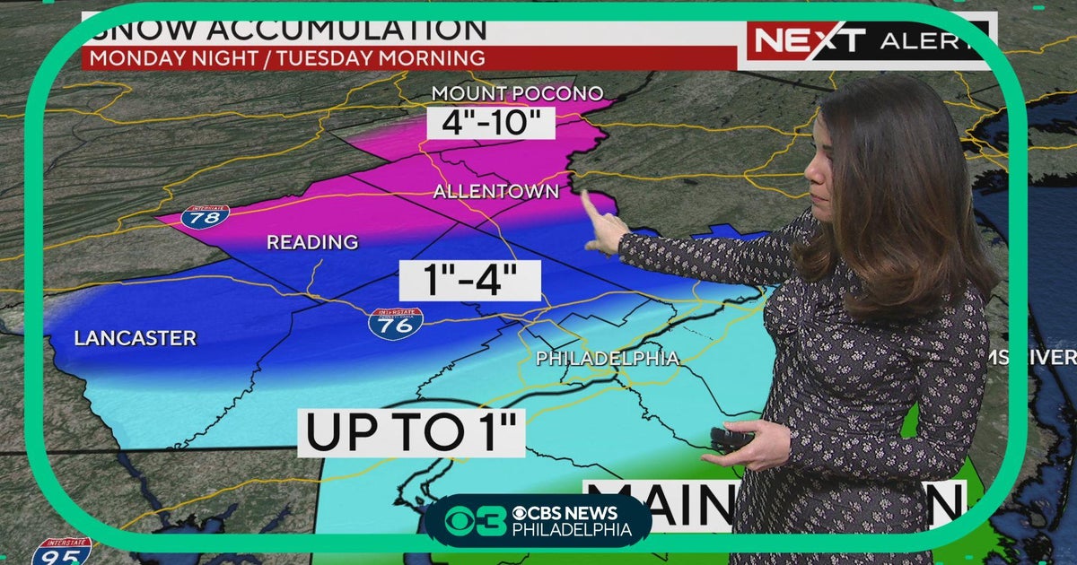 NEXT Weather: Rain arrives Monday night, transitions to snow overnight ...