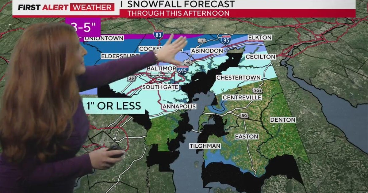 Meteorologist Meg McNamara has your Tuesday morning forecast - CBS ...