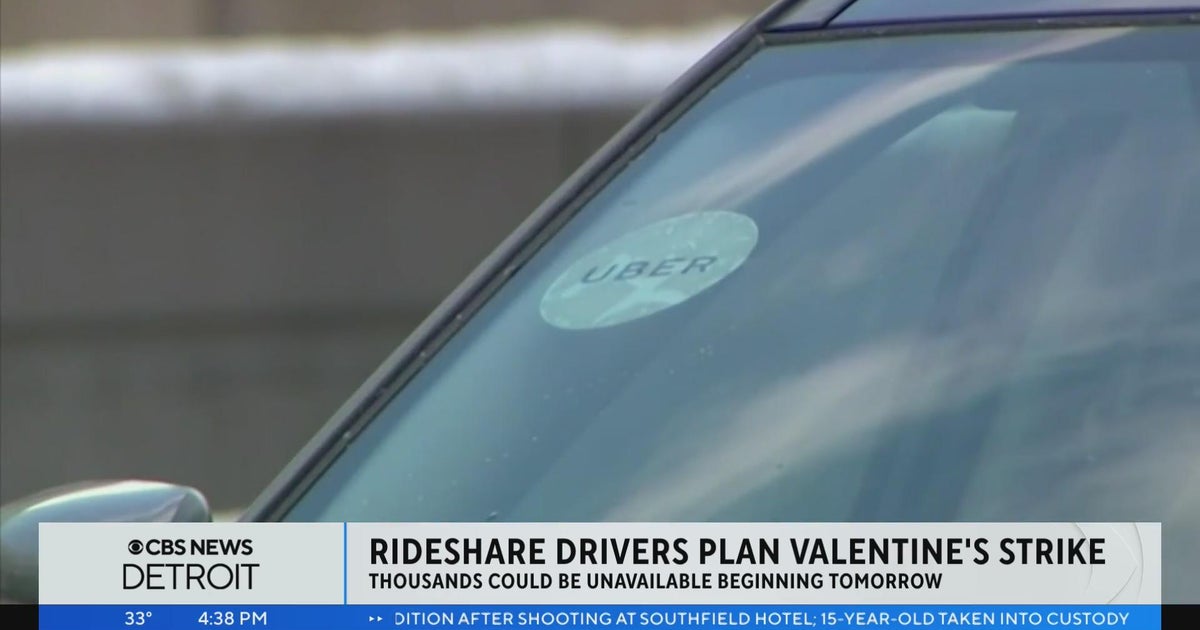 Rideshare drivers in US start strike on Valentines Day, Michigan driver ...