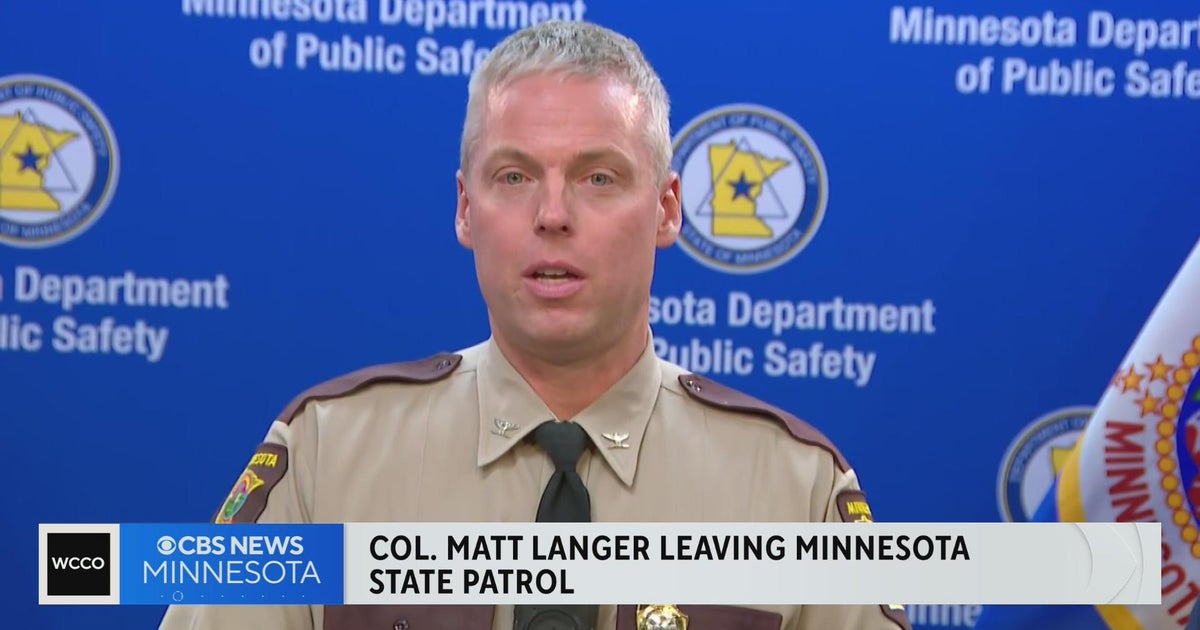 Col. Matt Langer is leaving Minnesota State Patrol for a new role - CBS ...