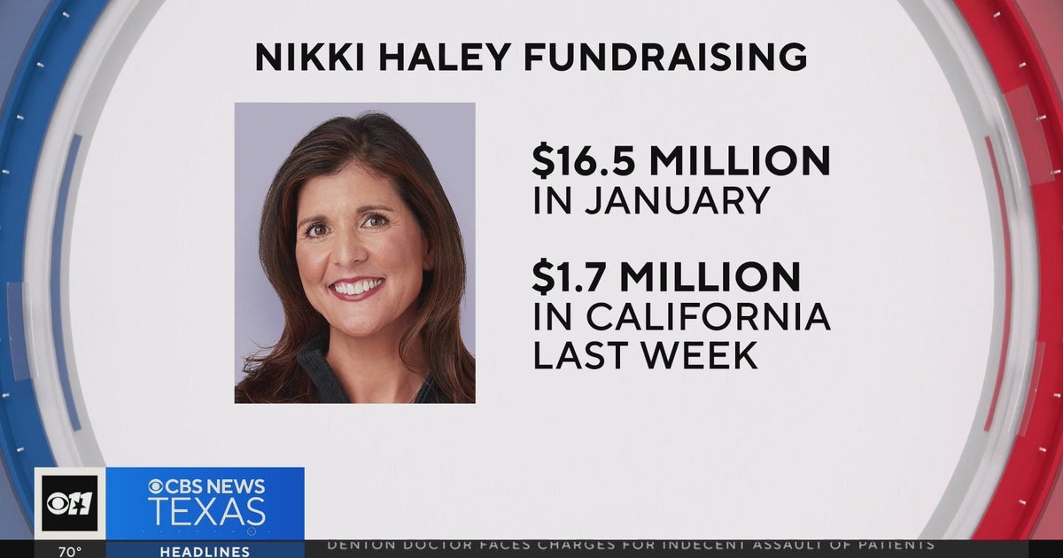 Presidential candidate Nikki Haley visits Dallas - CBS Texas