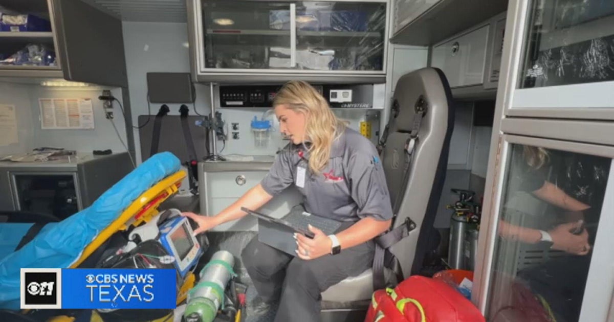 A day in the life of a rookie MedStar EMT - CBS Texas