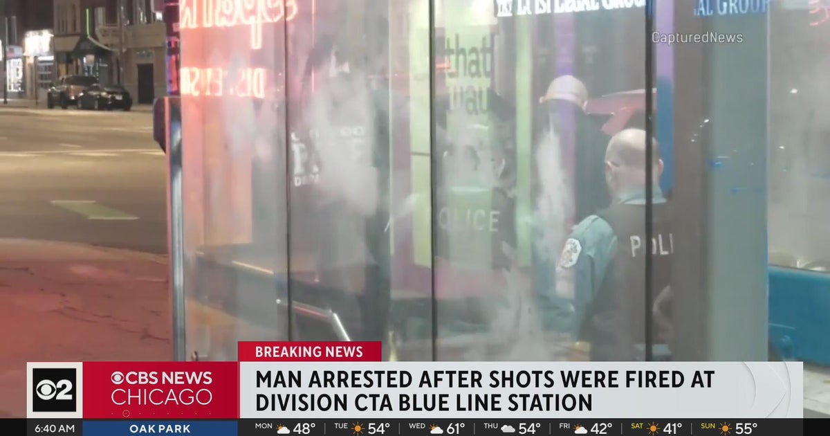 Shots fired on Chicago Blue Line train, suspected arrested - CBS Chicago
