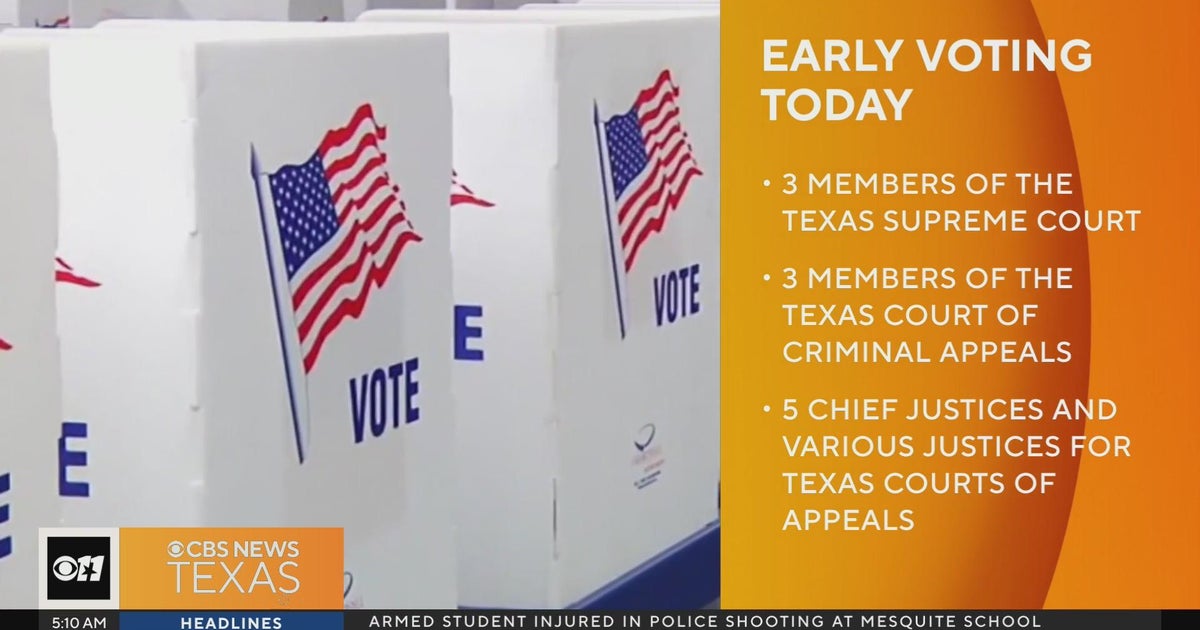 Here's what's on the ballot for the Texas primaries - CBS Texas