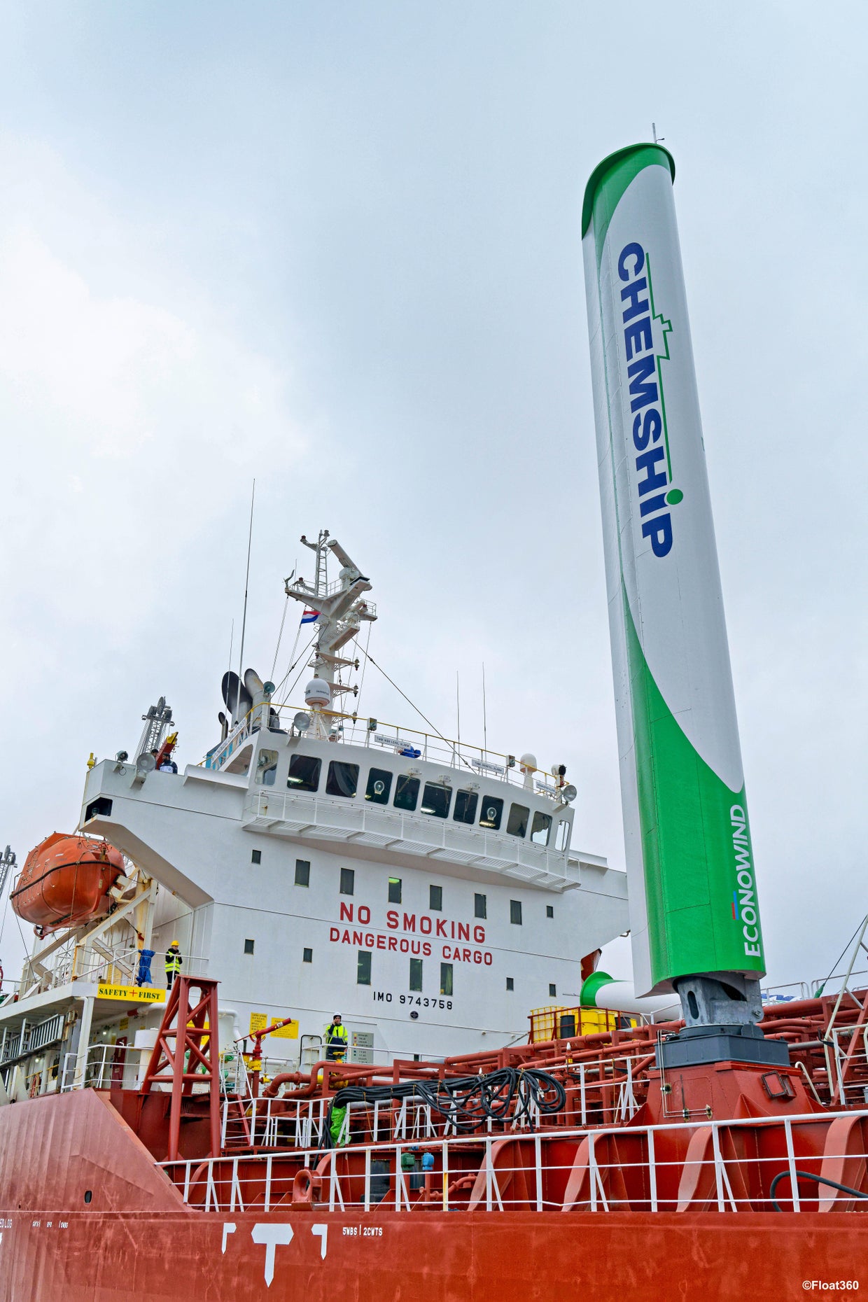 World's first hybrid wind and fuel powered chemical tanker sets sail ...