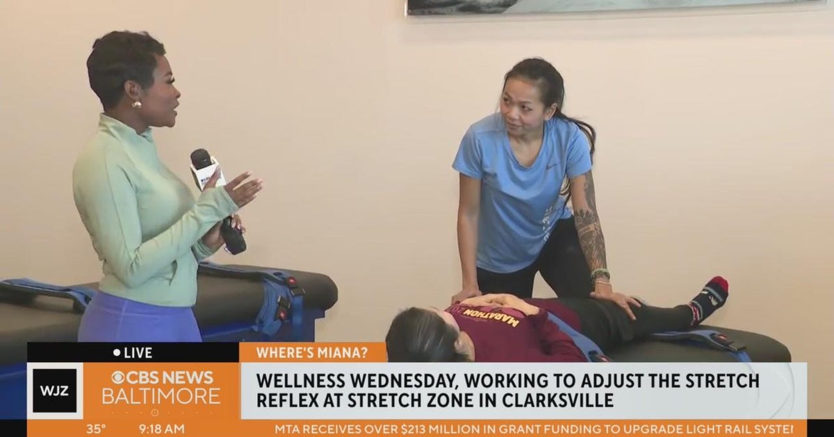 Where's Miana? Working to adjust the stretch reflect for Wellness ...