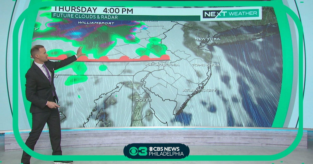 NEXT Weather: Clouds rolling in before scattered showers; steadier rain ...