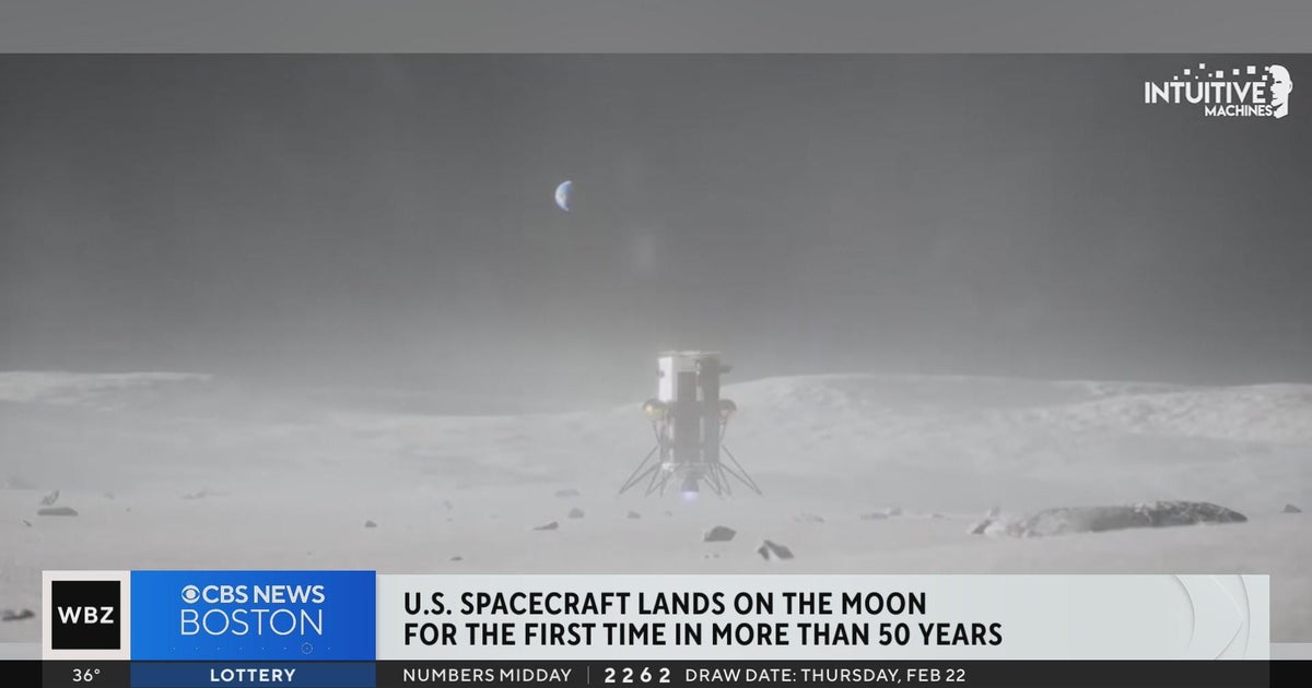 Private owned U.S. spacecraft lands on moon for first time in over 50 years - CBS Boston