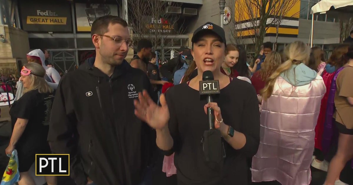 Katie O'Malley takes on the Pittsburgh Polar Plunge - CBS Pittsburgh