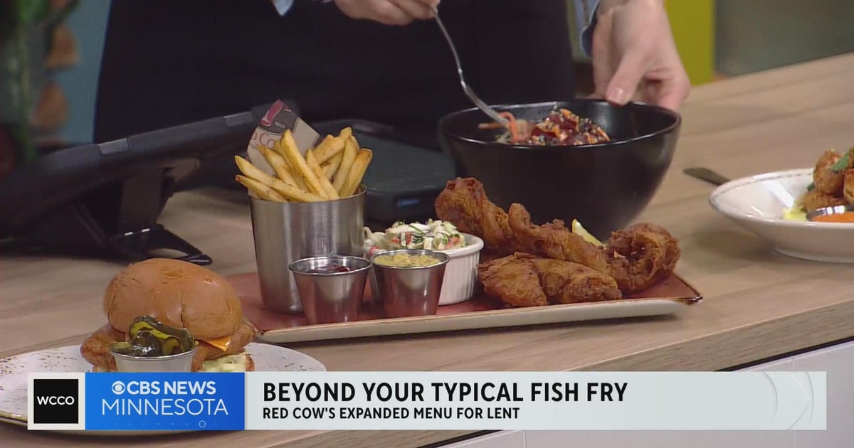 Less traditional fish fry meals at Red Cow, Red Rabbit - CBS Minnesota