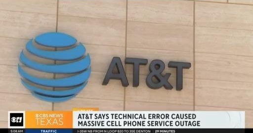AT&T says technical error caused massive cell service outage - CBS Texas