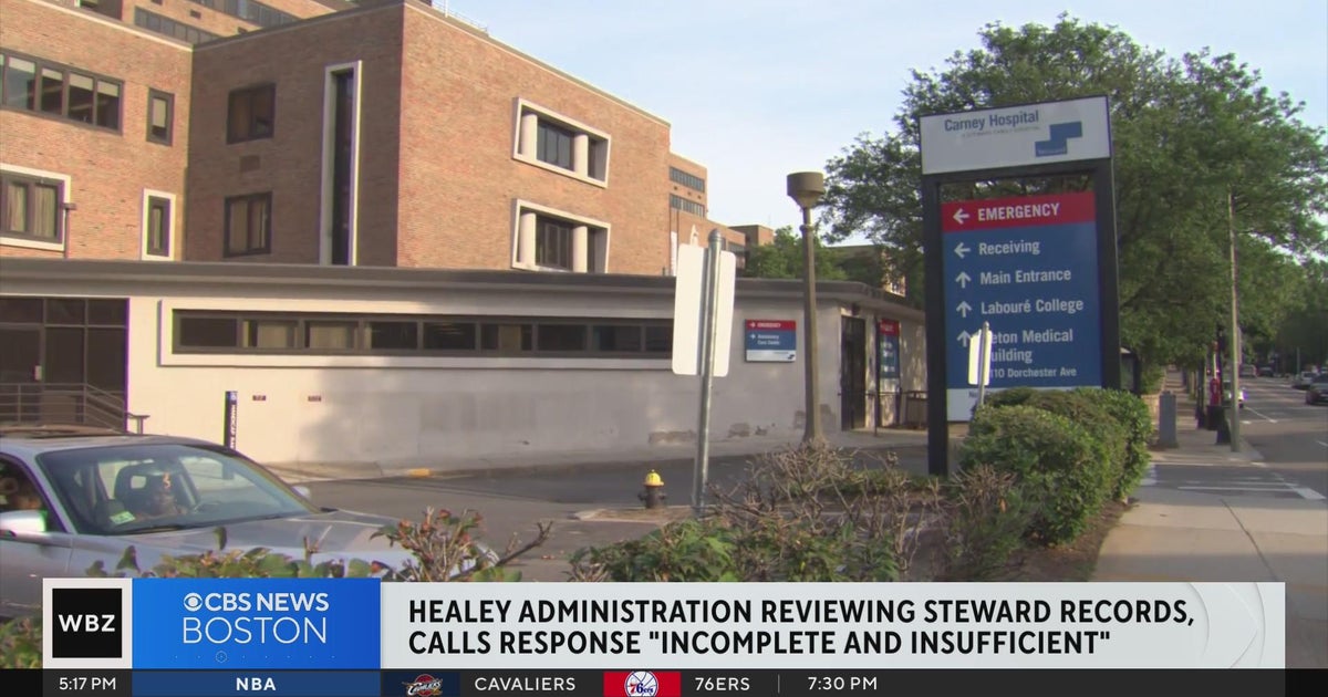 Data submitted by Steward is "insufficient," says Massachusetts ...