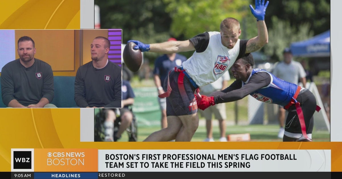 Boston's first professional men's flag football team to take the field ...