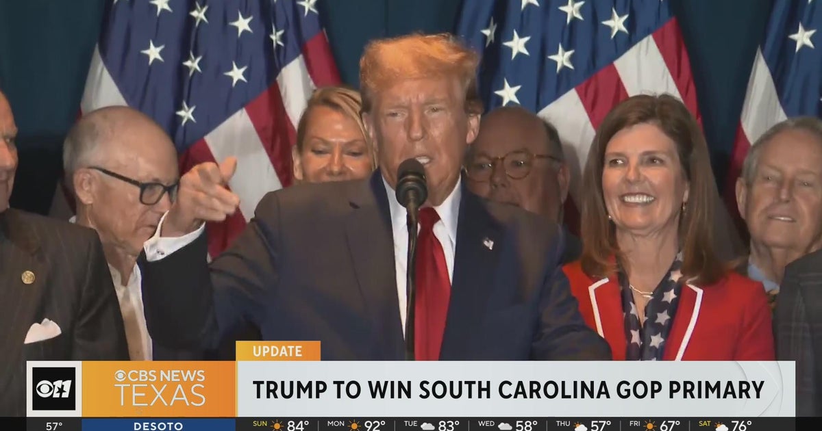 Trump to win South Carolina GOP Primary - CBS Texas