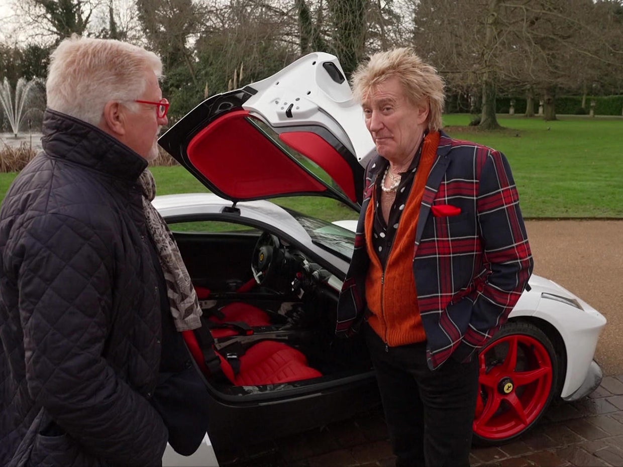 Rock legend Rod Stewart on recording some oldies-but-goodies - CBS News
