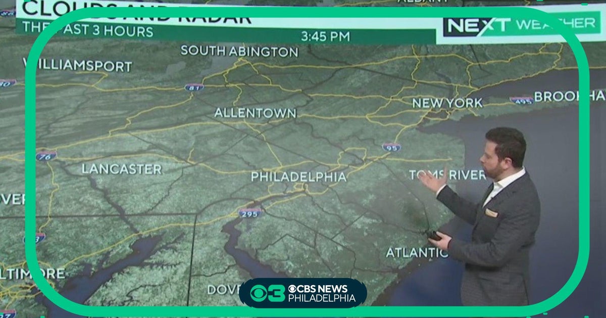 NEXT Weather: Mostly clear Sunday night - CBS Philadelphia