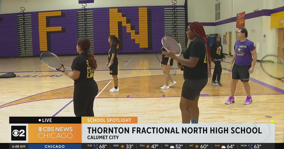 School Spotlight: Thornton Fractional North High School's girl's tennis team - CBS Chicago