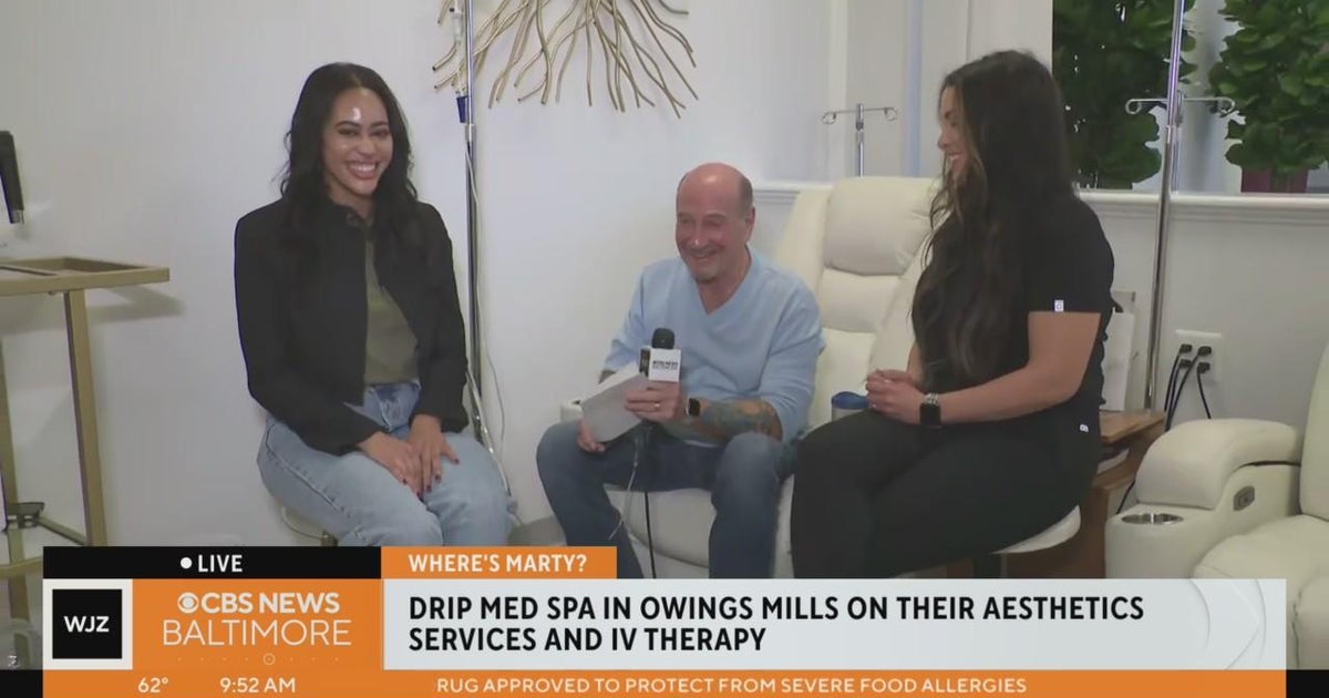 Where's Marty? Getting the "Athlete" IV treatment at Drip Med Spa - CBS ...