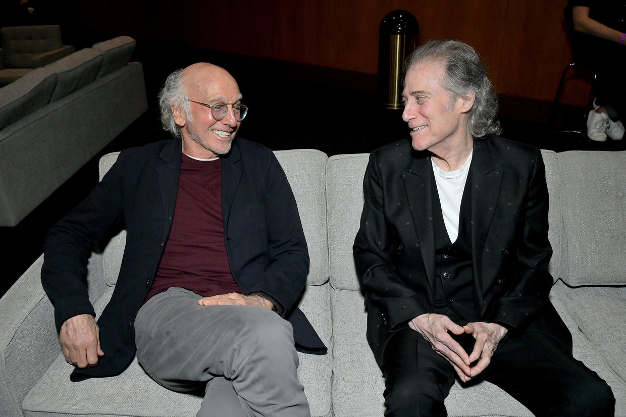 Larry David pays tribute to childhood friend and co-star Richard Lewis ...