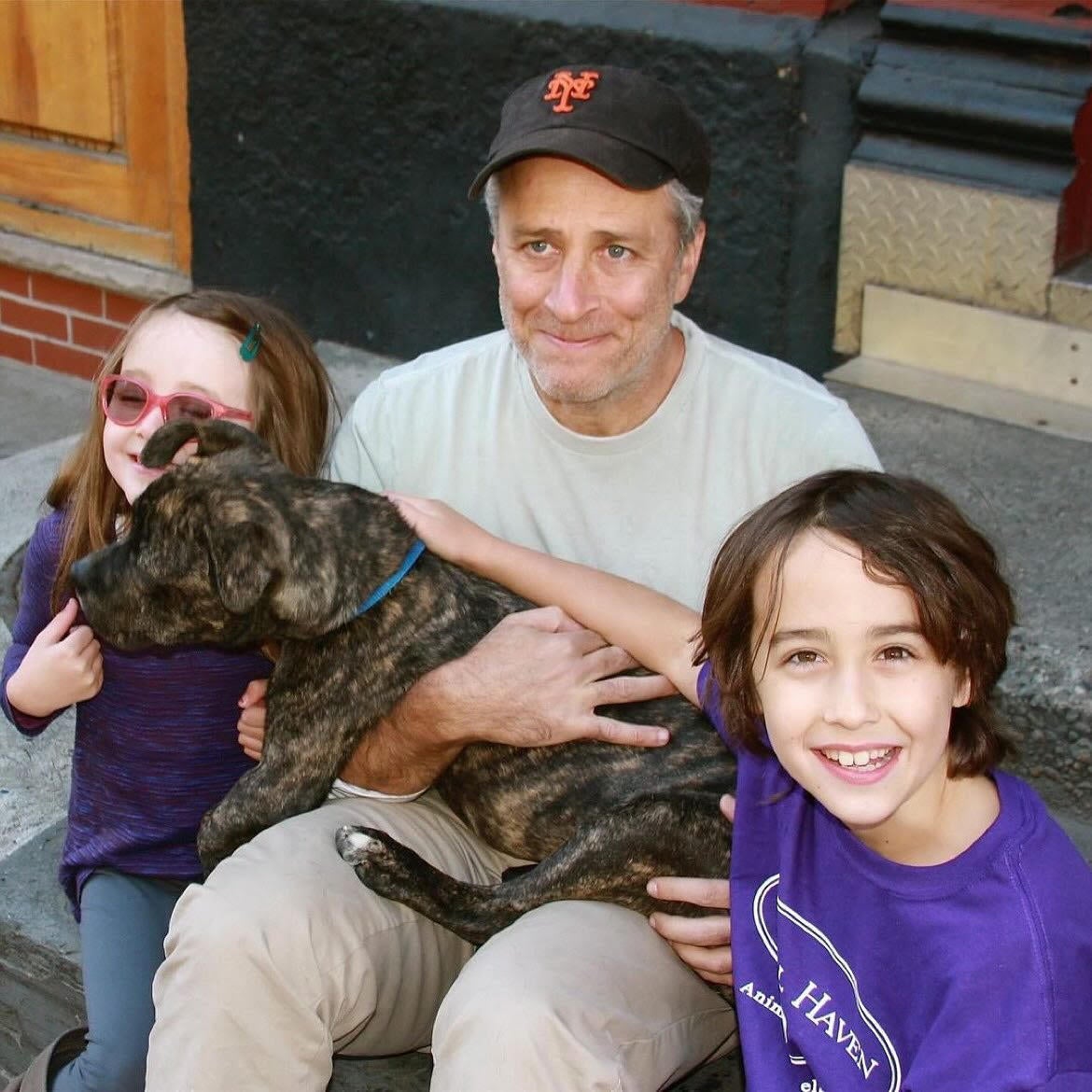 Death of Jon Stewart's dog prompts flood of donations to animal shelter ...