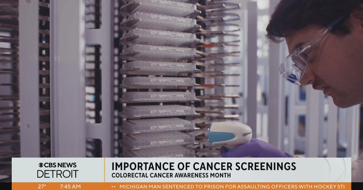 The importance of cancer screenings - CBS Detroit