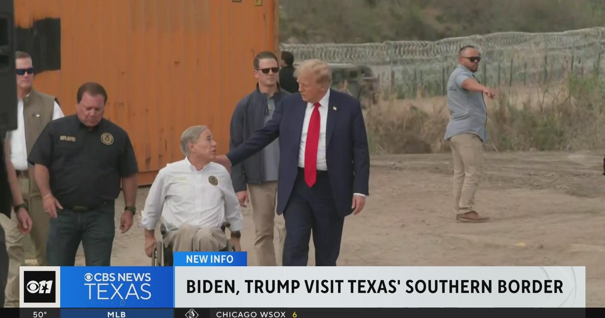 Biden, Trump visit Texas' southern border - CBS Texas