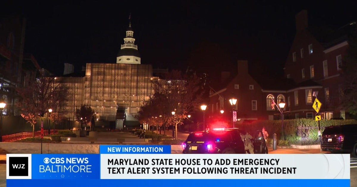 Maryland State House complex to add emergency text alert system ...