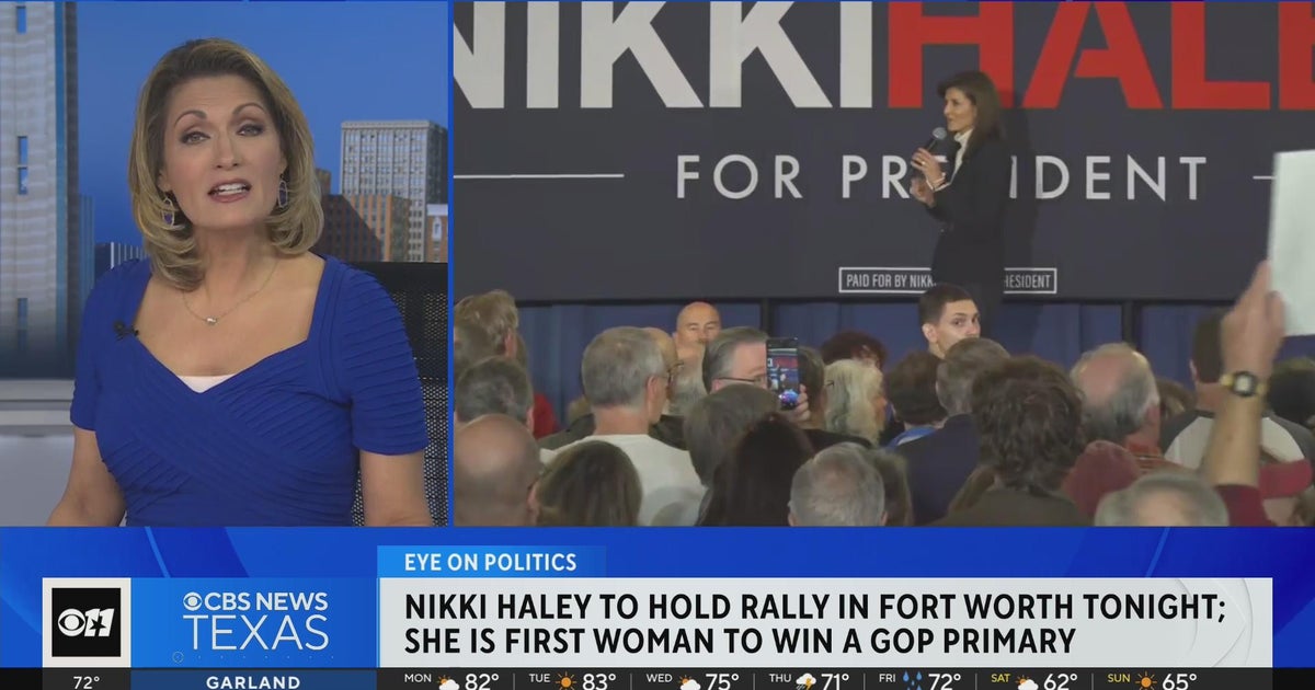 Nikki Haley holding rally in Fort Worth tonight, ahead of Super Tuesday ...