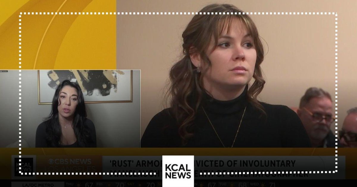 Attorney Alexandra Kazarian discusses the "Rust" armorer's conviction ...