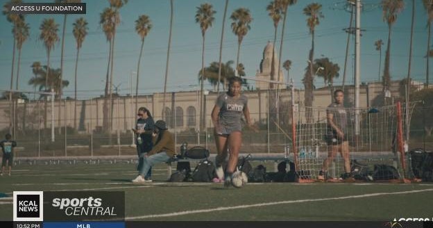 Access U sending young soccer players to college - CBS Los Angeles