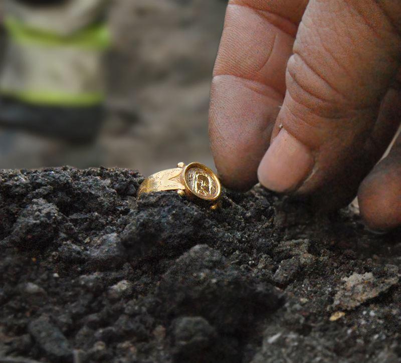 Gold ring found in Sweden about 500 years after "unlucky" person likely ...
