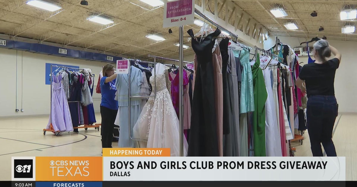 Free prom dress giveaway Saturday for Dallas teenagers - CBS Texas