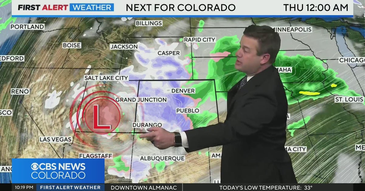 Tracking a mid-week storm for Colorado - CBS Colorado