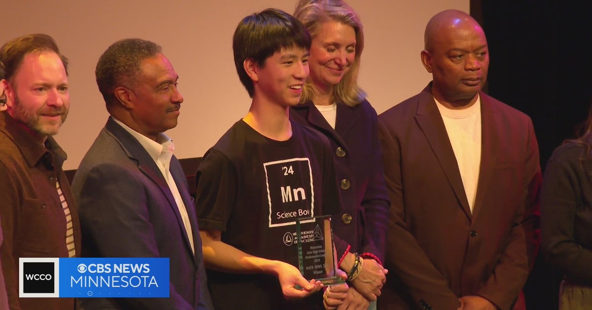 Minnesota Math League celebrates 40th state tournament - CBS Minnesota