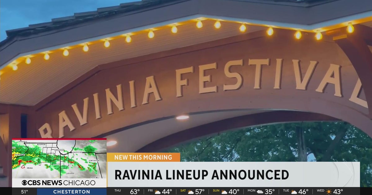 Ravinia Festival announces 2024 season lineup - CBS Chicago