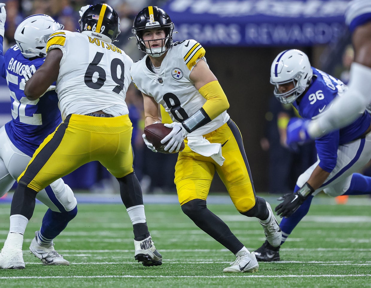 PHOTOS: QB Kenny Pickett's career in Pittsburgh after trade to Eagles