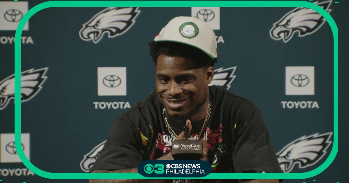 Philadelphia Eagles safety C.J. Gardner-Johnson | Introductory press ...