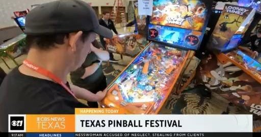 Texas Pinball Festival hosted this weekend in Frisco - CBS Texas