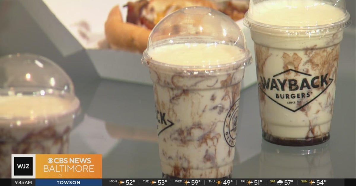 Wayback Burger has a new line of tasty offerings in store - CBS Baltimore