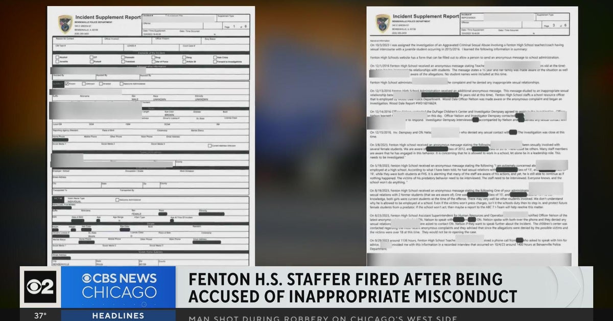 High school staff member fired in Chicago suburb after inappropriate ...