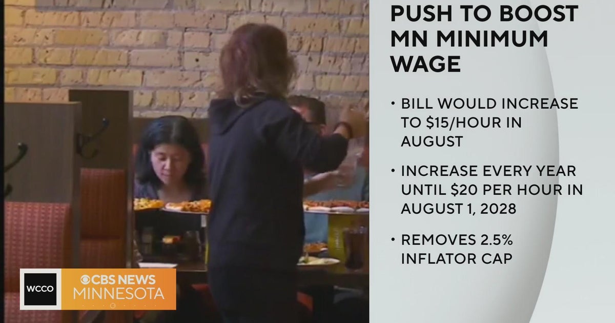 Minnesota's minimum wage could increase again - CBS Minnesota
